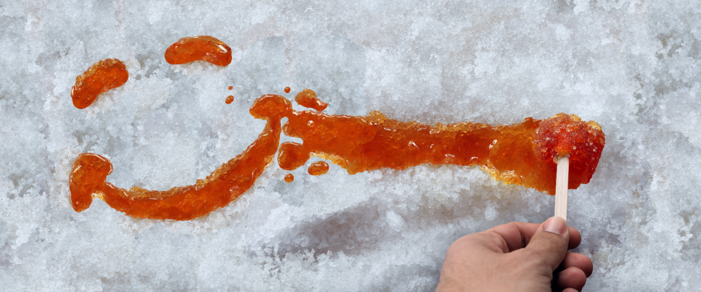 Maple Syrup Snow Candy - Anne Maxwell LCSW